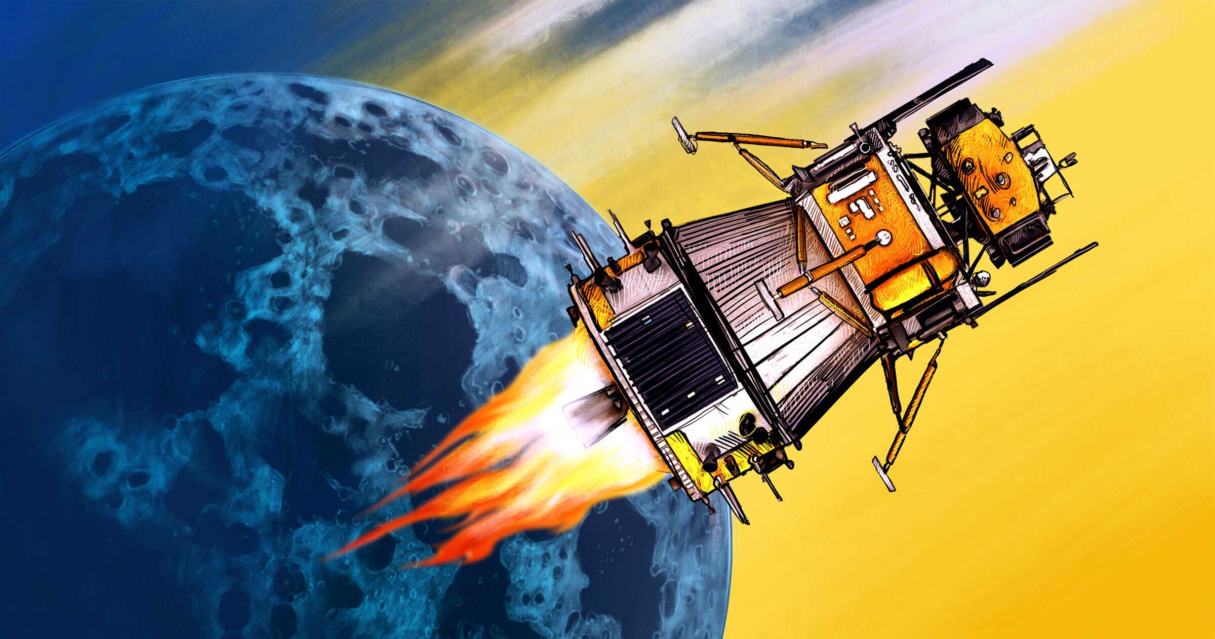 Moon race: a visual explainer of lunar missions since the Cold War