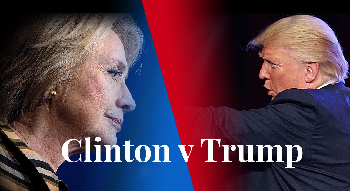 Clinton v Trump: the 2016 US presidential election